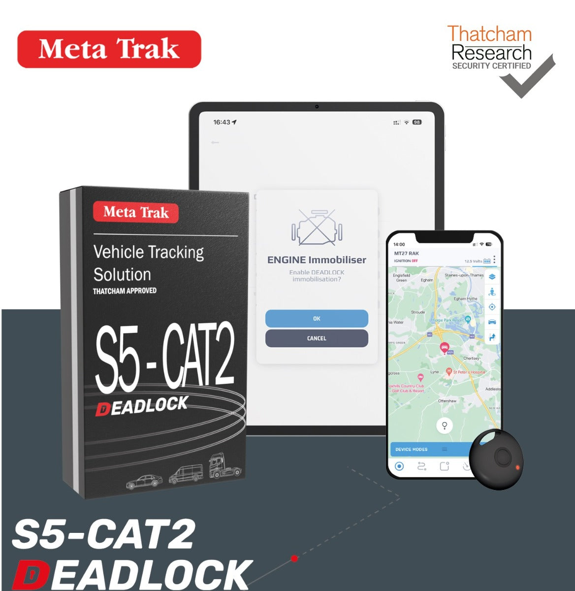 Meta Trak Car Trackers UK | Thatcham Approved GPS Systems
